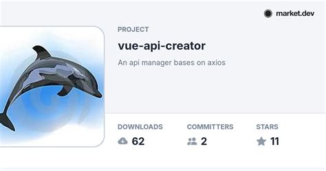 Vue Api Creator Ecosystem Directory Marketdev