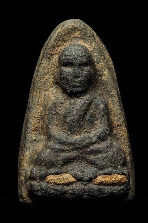 หลวงปู่ทวด วัดห้วยมงคล ยุคแรก กรรมการฝังข้าวสารหิน สวยเดิมๆ พระเครื่อง พระแท้ Webpra เว็บ พระ คอม