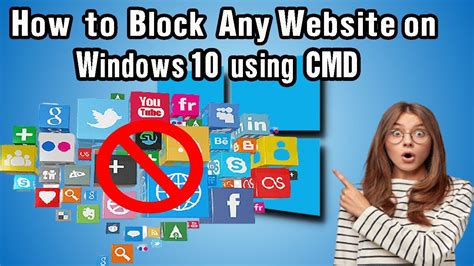 How To Block Any Website In Windows 10 Using Cmd Working100 Youtube