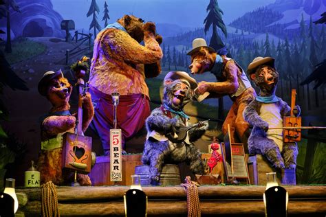 The Five Bear Rugs Noded