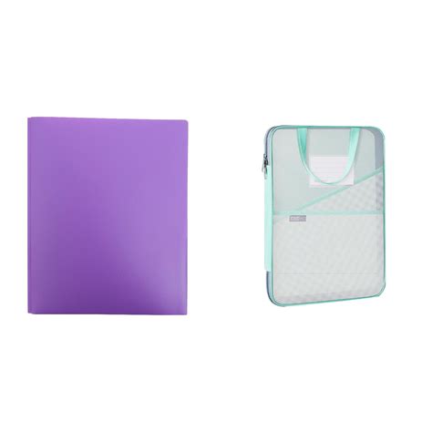 A4 Tadpole Folder Pp Folder 1pc Purple Clearance Dunwell Colored Plastic Folder With Pockets