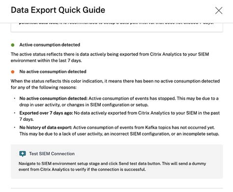 Troubleshooting Data Exports Citrix Analytics For Security