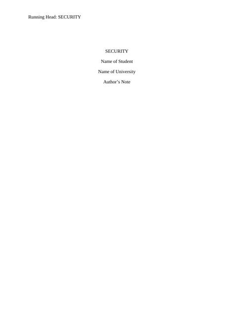 Security Breaches And Measures To Prevent Them Desklib