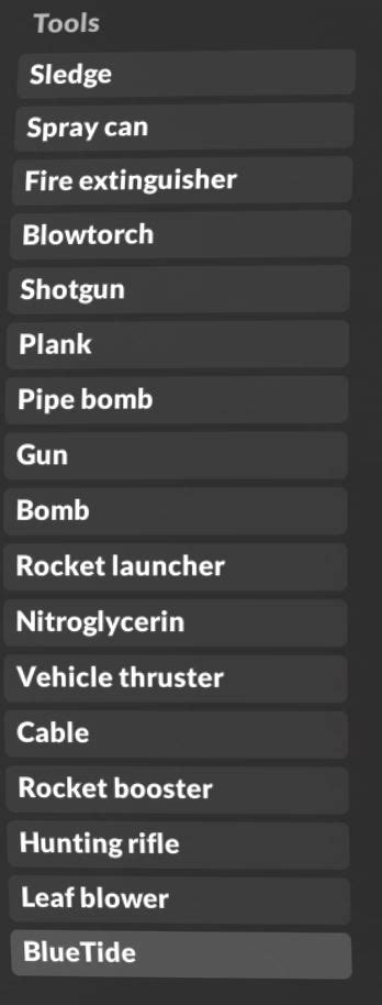 Create A Teardown Tools Updated Tier List Tiermaker