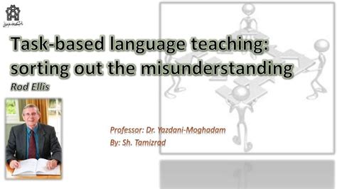 Task Based Language Teaching Rod Ellis