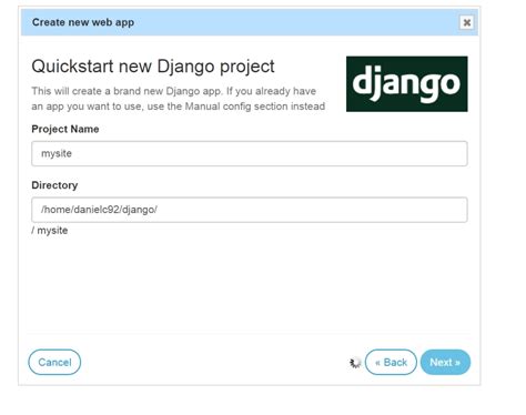 Django Deploying Application To Pythonanywhere Daniels Coding Blog