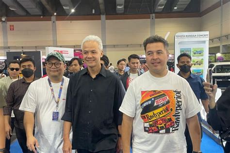 Kunjungi Pameran Imx 2023 Ganjar Berpesan Begini Silakan Disimak