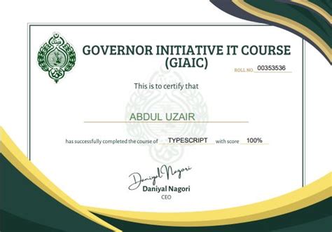 Abdul Uzair On Linkedin Typescript Learningjourney Achievement Coding Tech