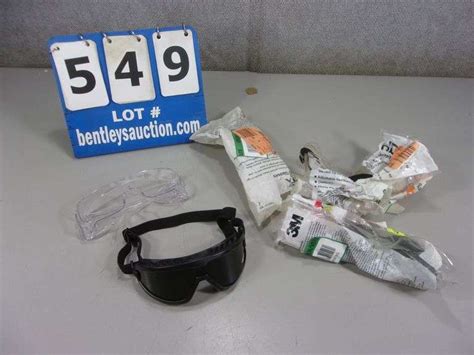 Lot Assorted Safety Goggles Bentley And Associates Llc