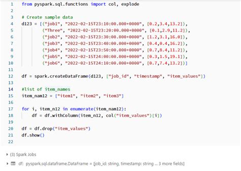 Pyspark How To Create Columns In A List And Assign Values In Array In