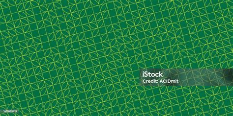 그리드에 얇은 선 기하학적 패턴이있는 수평 배너 트렌디 한 녹지 바우 하우스 패턴 배경 벡터 일러스트 레이 션 Eps 10 0명에 대한 스톡 벡터 아트 및 기타 이미지