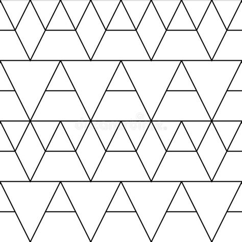 Vector Seamless Pattern Modern Stylish Texture With Monochrome Trellis Repeating Geometric