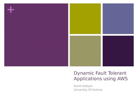 Pptx Aws Fault Tolerant Architecture Dokumentips