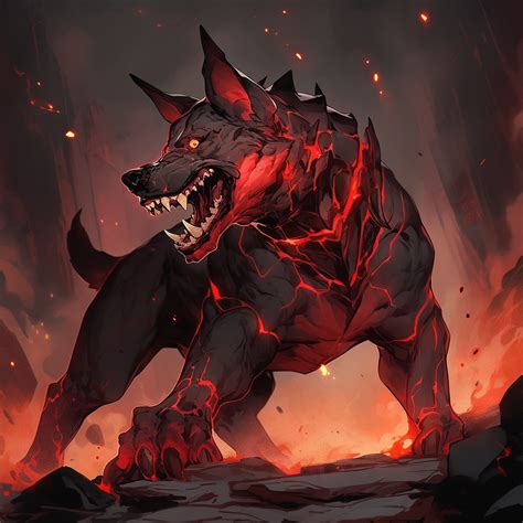 Hellhound By Alyskan On Deviantart