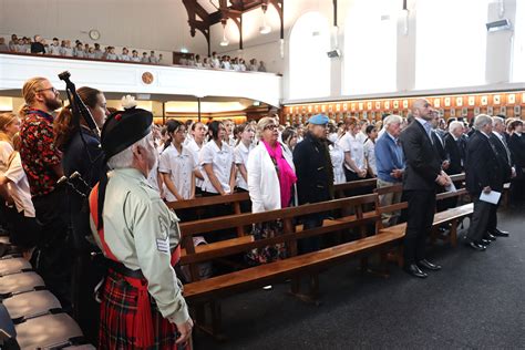 Anzac Service Assembly 2023 Mount Albert Grammar School