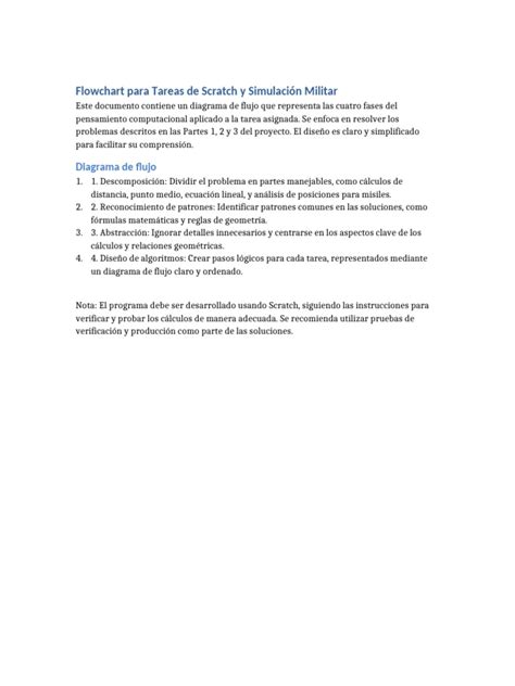 Flowchart Proyecto Scratch Pdf