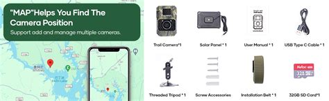 Assark Solar Trail Camera 48mp 30fps Wifi Bluetooth Game Camera With Motion