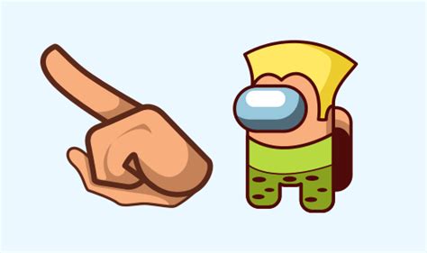 Custom Cursor Custom Cursor Among Us Guile Character For Chrome Cursor Space