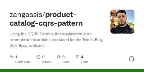 GitHub Zangassis Product Catalog Cqrs Pattern Using The CQRS Pattern This Application Is An