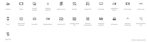 Flutter中使用图标（含自制图标库方案）flutter图标 Csdn博客