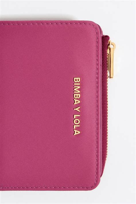 빔바이롤라 다크 핑크 나일론 지갑 241bbh22311302