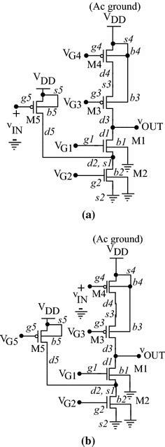 A Pmos Nmos Folded Cascode With Pmos Telescopic Cascode Load And B Pmos Download Scientific
