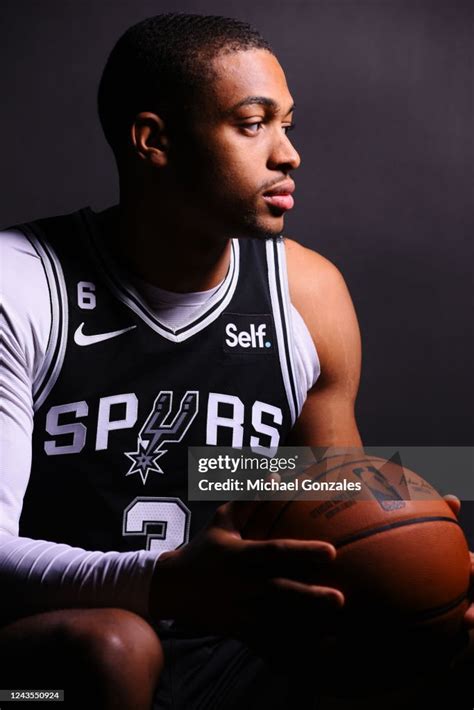 Keldon Johnson Of The San Antonio Spurs Poses For A Portrait During