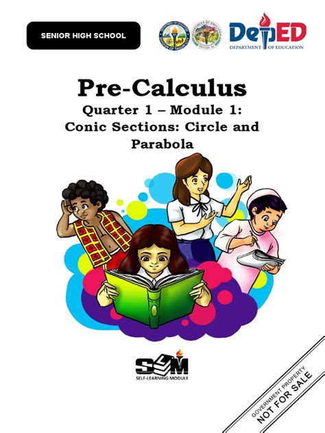 Precal Quarter 1 Module 1 Pdf Ellipse Circle