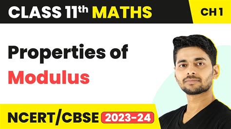 Properties Of Modulus Maths Class 11 Youtube