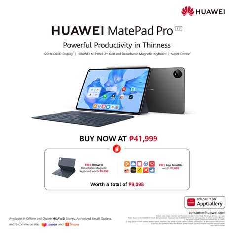 The Only Pro For The Pros All New Huawei Matepad Pro 11 Launched In