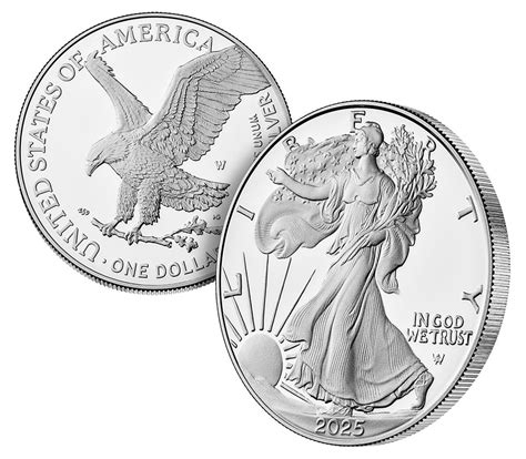 American Eagle 2025 One Ounce Silver Proof Coin W Us Mint
