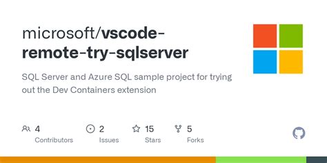 Vscode Remote Try Sqlserver Support Md At Main · Microsoft Vscode