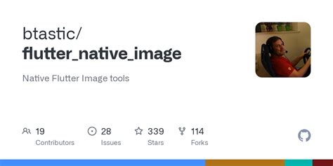 Github Btastic Flutter Native Image Native Flutter Image Tools