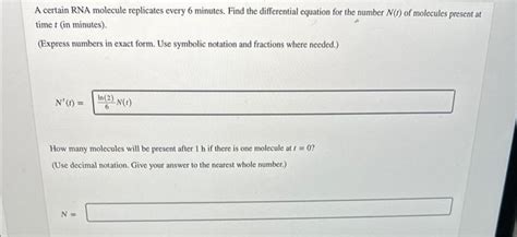 Solved Use Separation Of Variables To Find The General