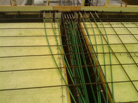 sweeping beam tendons into the slab amsysco post tensioning