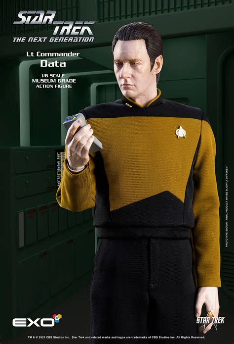 Lt Commander Data Standard Version Sixth Scale Figure By Exo 6