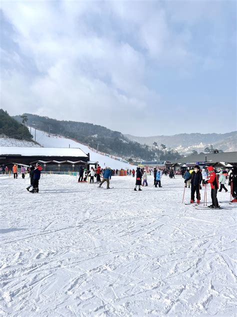 겨울하면 생각나는 스키를 타러 다녀온곳 무주 덕유산 스키장 네이버 블로그