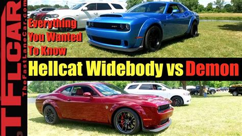 2018 Dodge Challenger Srt Hellcat Widebody Is A Demon 2018 Dodge