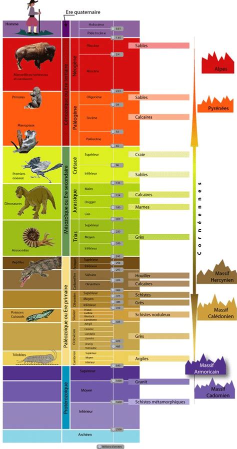 Geologic Time Scale Chart