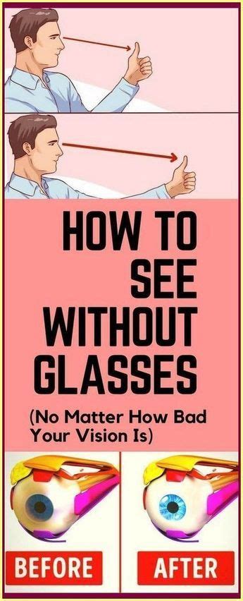 How To See Without Glasses Eye Exercises Eye Health Remedies Health