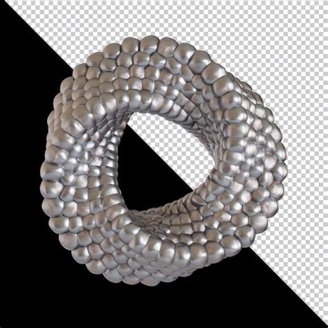 Premium Psd Abstract Geometric Shape Futuristic Metal Clay Material Design 3d Rendering
