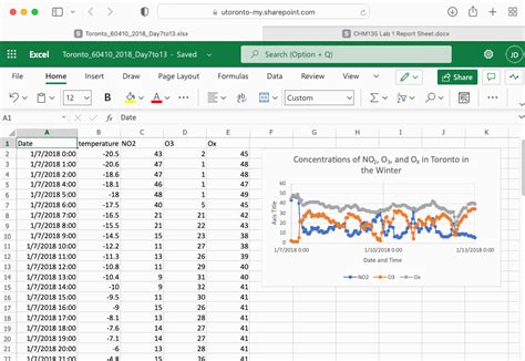 Section 2 Getting Setup For Success Excel For General Chemistry