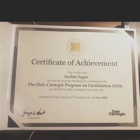 sachin sagar on linkedin i had the privilege of completing a facilitation skills program with dale…