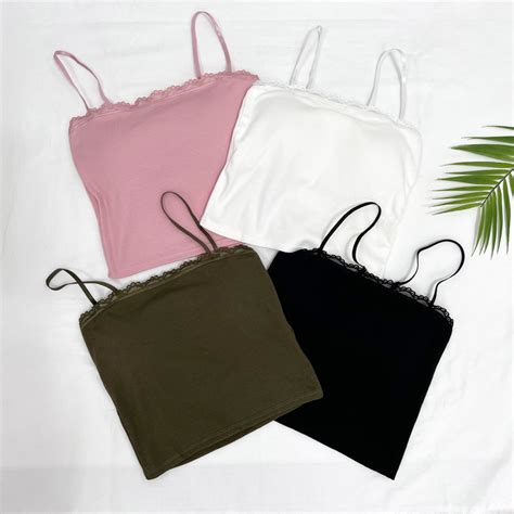 나나 레이스 크롭 튜브 나시탑 캡내장 이너 티셔츠 요가 필라테스 짐웨어 애슬레저룩 에이블리