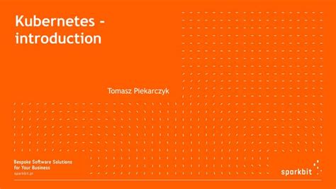 Kubernetes Introduction Pdf