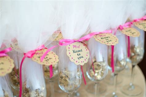 Showers And Parties Photos Champagne Flutes Shower Favors Inside Weddings