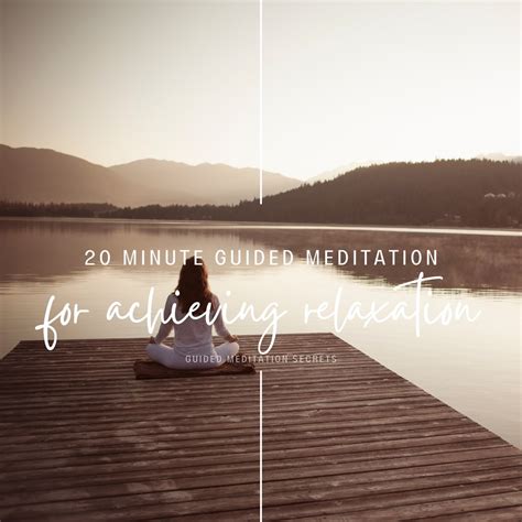 ‎20 Minute Guided Meditation For Achieving Relaxation Album By Guided