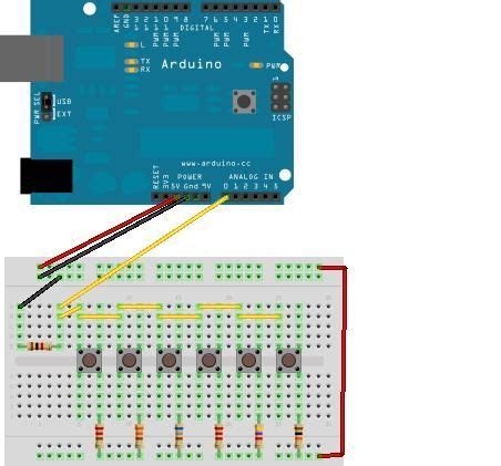 Multiple Buttons On 1 Analog Pin Artofit