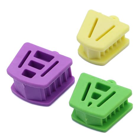 Artibetter Ar Dental Mouth Care 3pcs Silicone Bite Blocks Portable And Comfortable Oral Openers