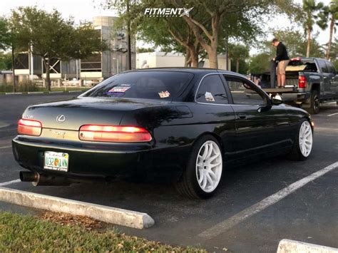 1995 Lexus Sc300 Base With 18x9 5 Work Emotion Cr Kiwami And Nankang